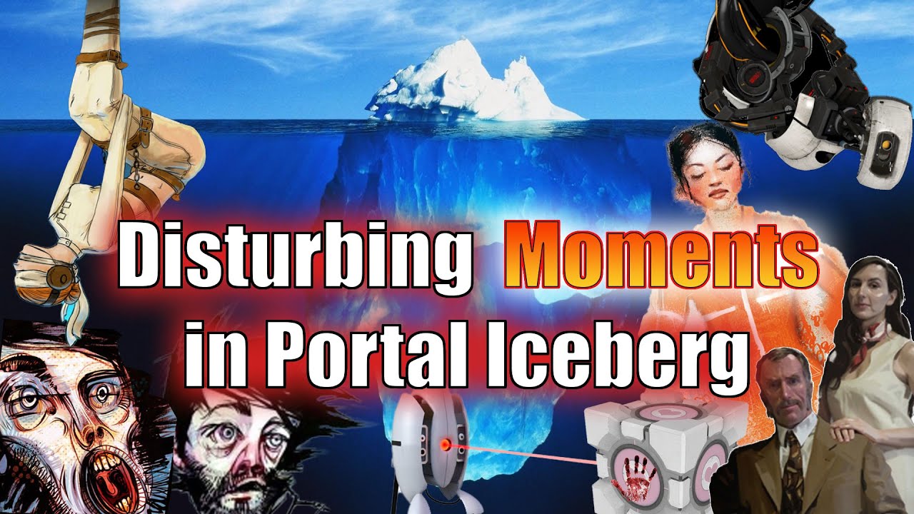The Disturbing Moments in Portal Iceberg Explained (Easter Eggs, Creepy ...