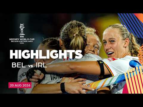 FIH Hockey Weltmeisterschaft der Damen 2026, Spiel 24: Belgien gegen Irland | #HWC2026