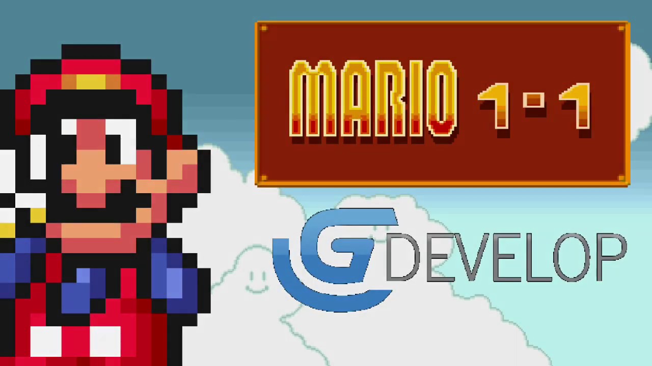 Super Mario Bros 1-1 GDevelop - YouTube