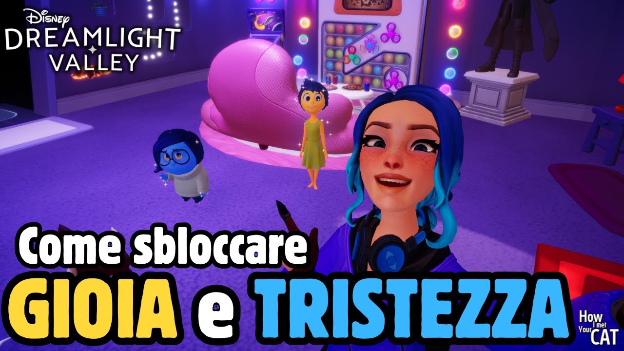Come sbloccare GIOIA e TRISTEZZA di INSIDE OUT su DISNEY DREAMLIGHT ...