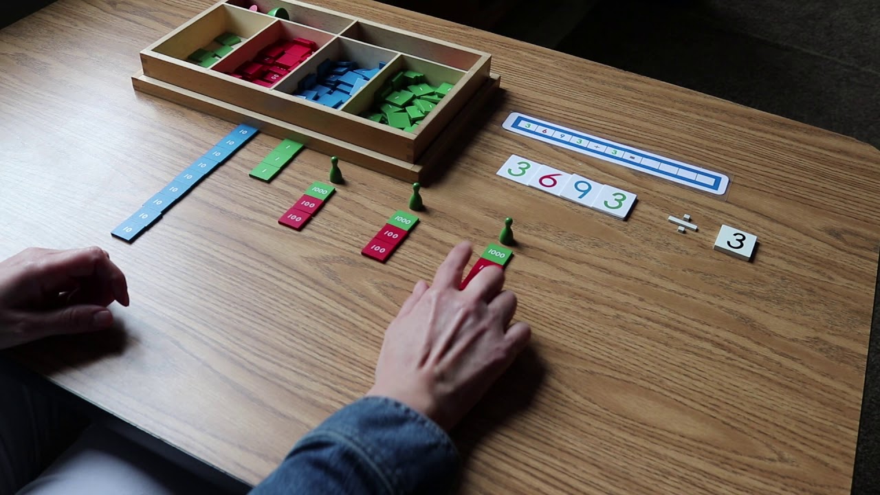 Primary Lesson: Static Division - YouTube