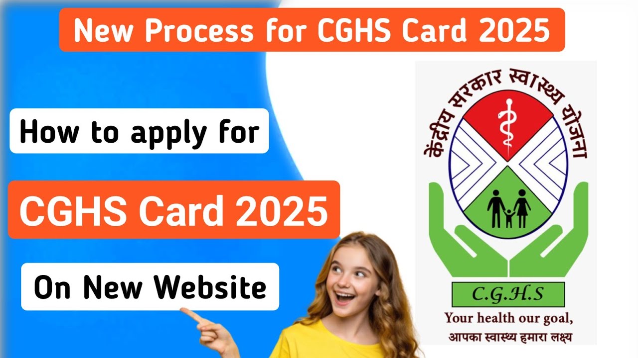 #cghs How to apply for CGHS card Online 2025 || Full Details Video of ...