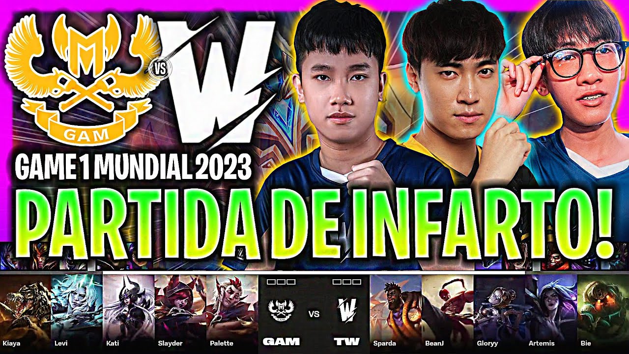 MENUDA PARTIDA DE INFARTO PARA GAM ESPORTS! | GAM vs TW Game 1 RESUMEN ...