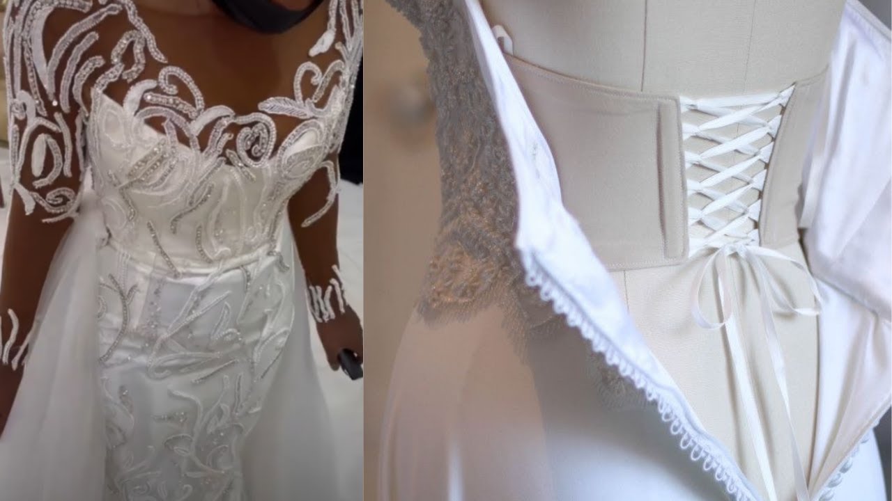 TIPS ON HOW I HIDE MY BELLY FAT IN A CORSET DRESS || WAIST SNATCHING IN ...