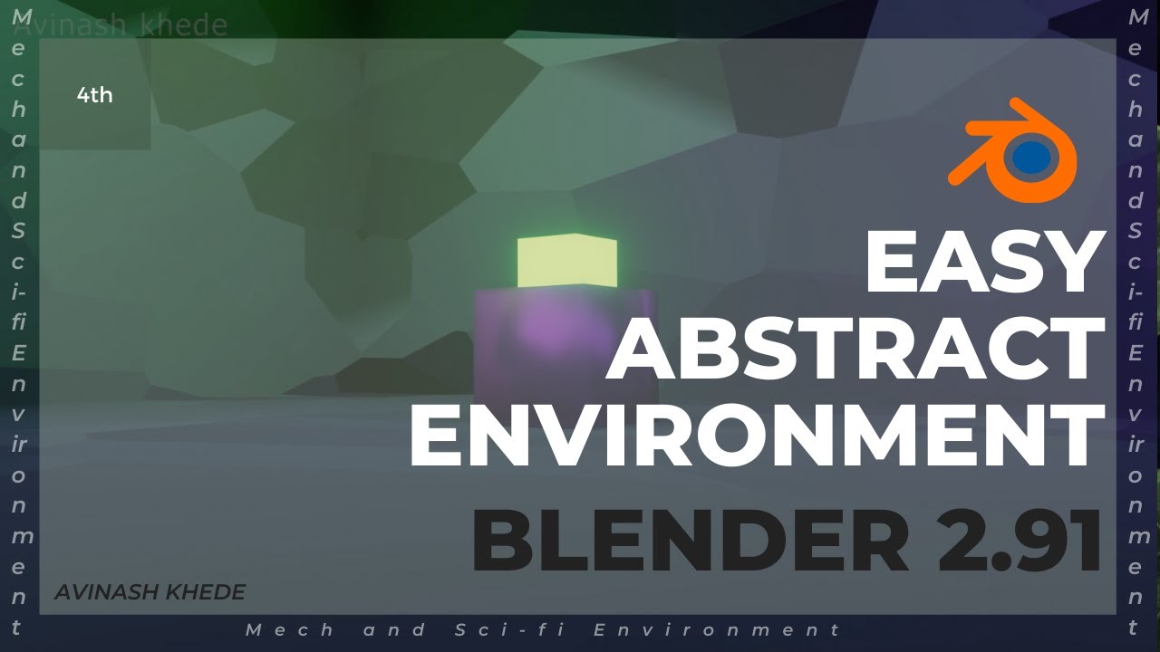 Easy Abstract Environment In Blender | Basic - Eevee Environment ...