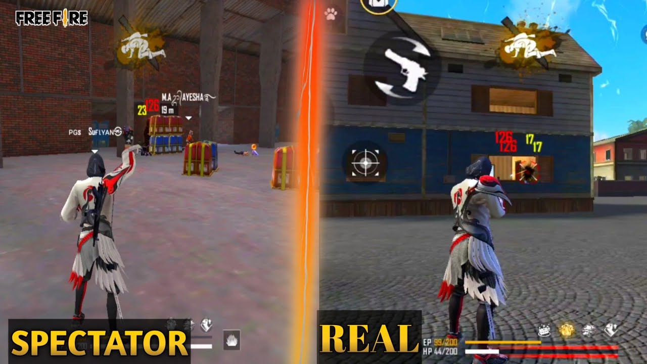real gameplay vs spectator gameplay which is better || #gaming # ...