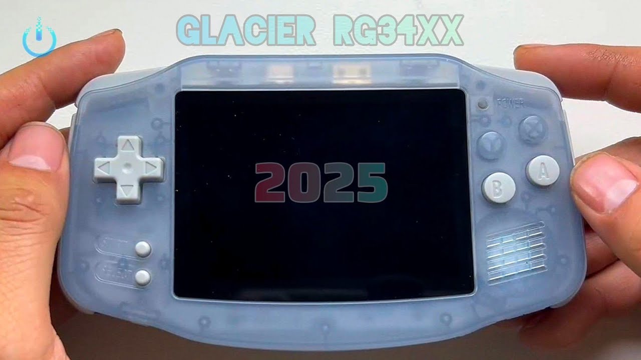 Anbernic Glacier RG34XX First look - YouTube