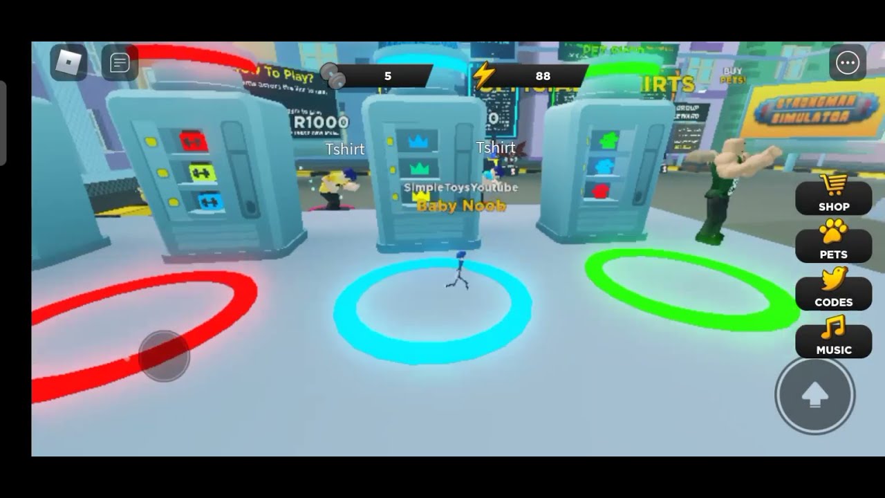 LAB Strongman Simulator Roblox - YouTube