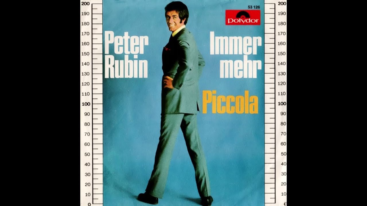 Peter Rubin - Immer mehr - YouTube