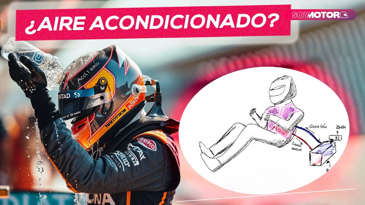 La F1 inventa un sistema de refrigeración para los pilotos | SoyMotor ...