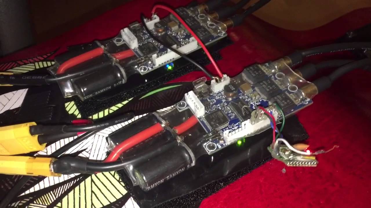 Dual Carvon, Dual VESC, power drops - YouTube