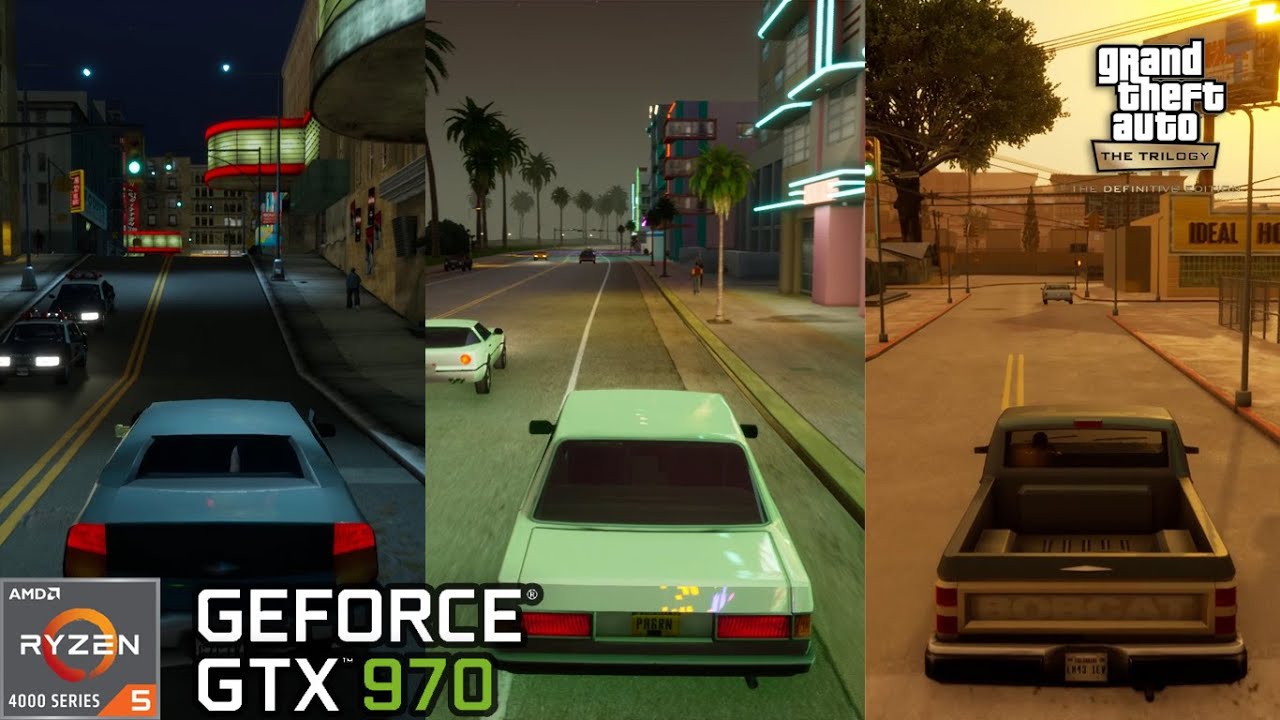 GTA The Trilogy - The Definitive Edition | GTX 970 4GB - YouTube