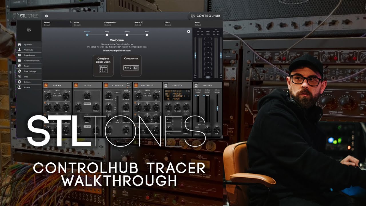Using STL Tones ControlHub for Hardware recalls when recording Live Drums - YouTube
