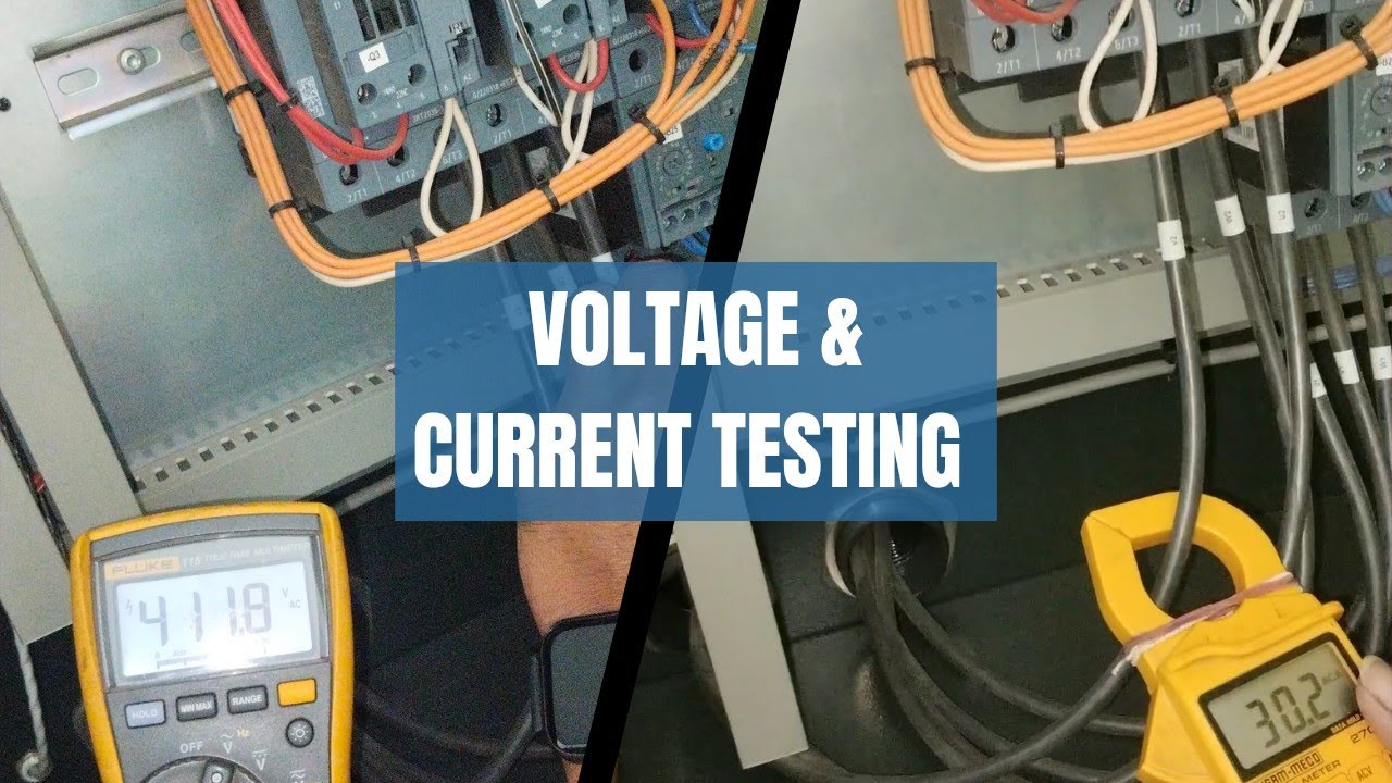 how to motor current and Voltage/45kw motor Compressor #staar delta ...
