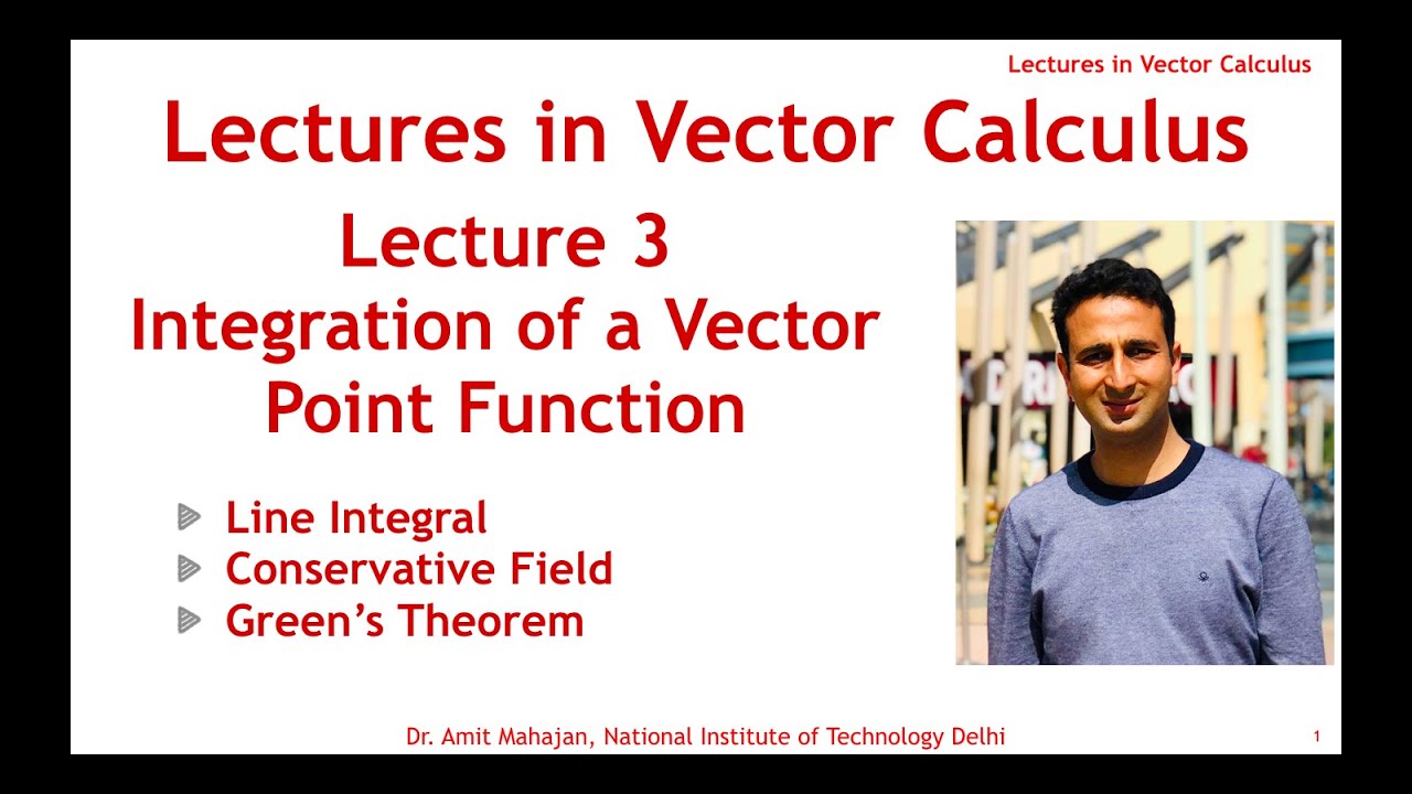 Line integral of vector function | Conservative Field | Green's Theorem ...