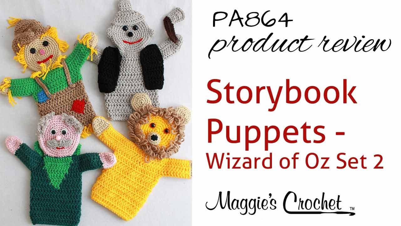 Storybook Puppets: Wizard of Oz Set 2 Pattern Product PA864 - YouTube