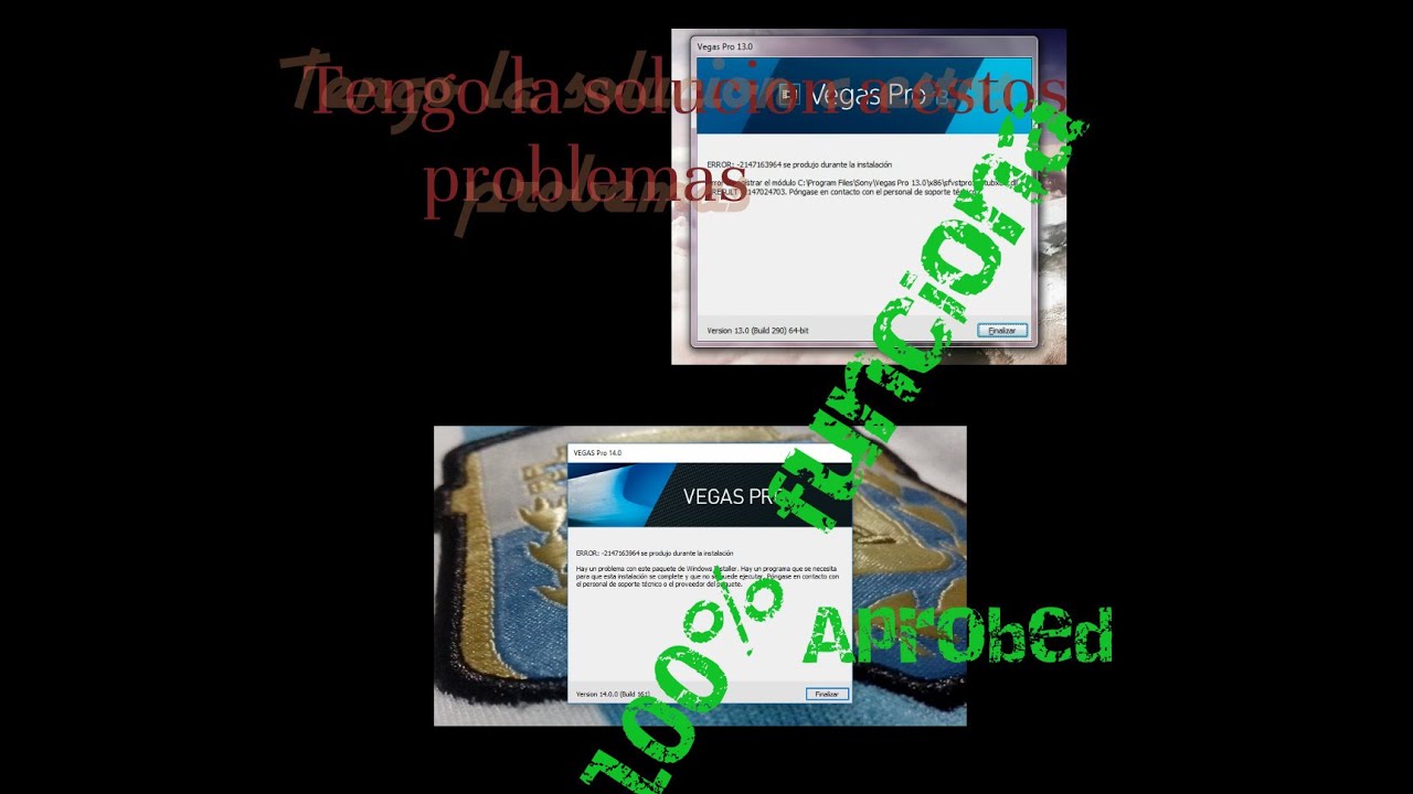 SOLUCION A SONY VEGAS ERROR DE INSTALACION MODULO O WINDOWS INSTALER ...