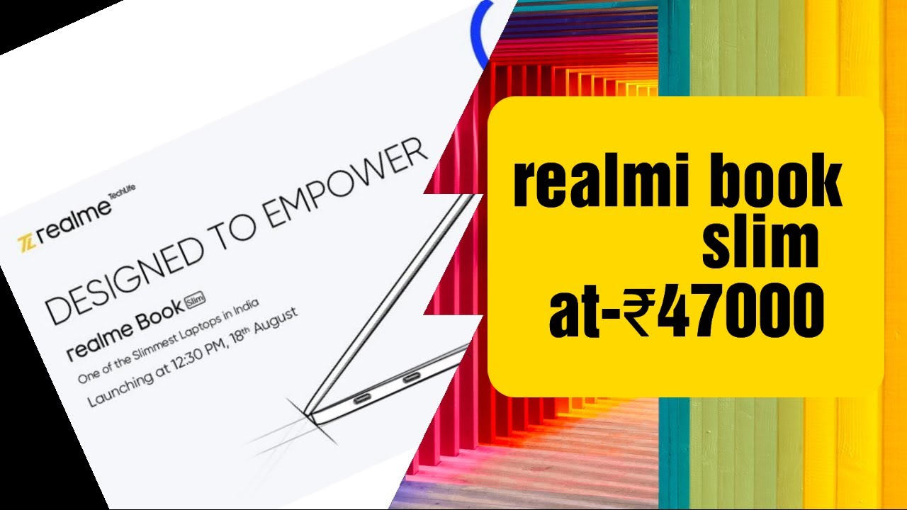 Realmi book laptop | Realmi laptop price | redmi competitor - YouTube