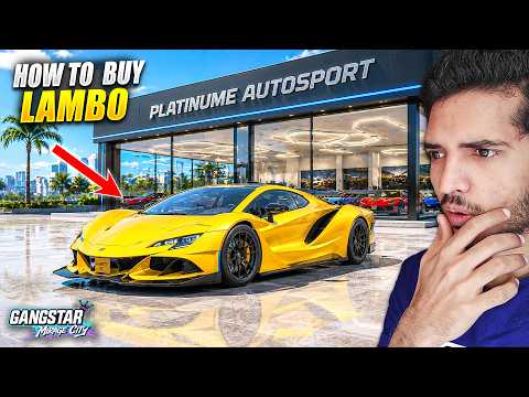 😍 How To BUY LAMBORGHINI in Gangstar Mirage City | Gangster Mirage City Gameplay | OPEN World Game