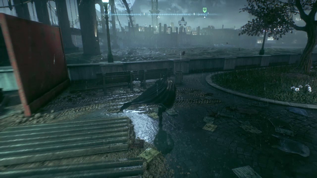 BATMAN™: ARKHAM KNIGHT batmobile fail - YouTube