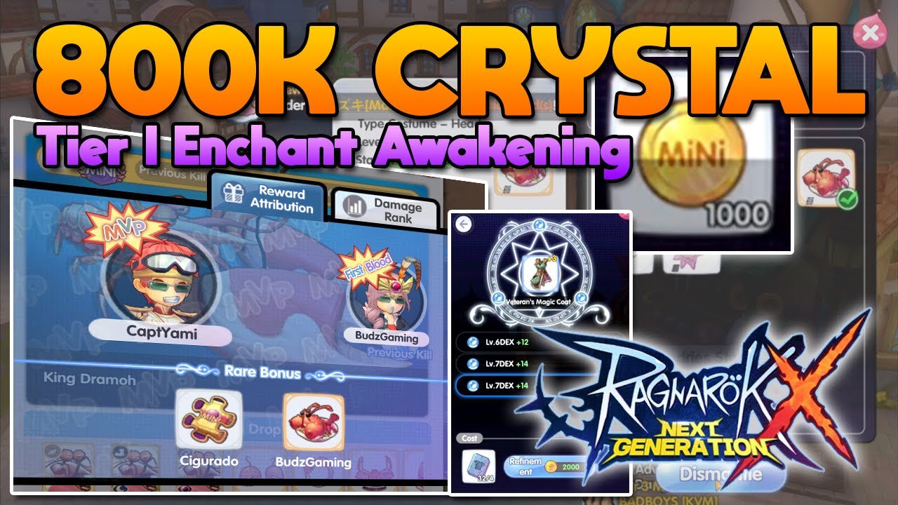 800K Crystals Down The Drain Just To Awaken Tier 1 Enchantment [ROX ...