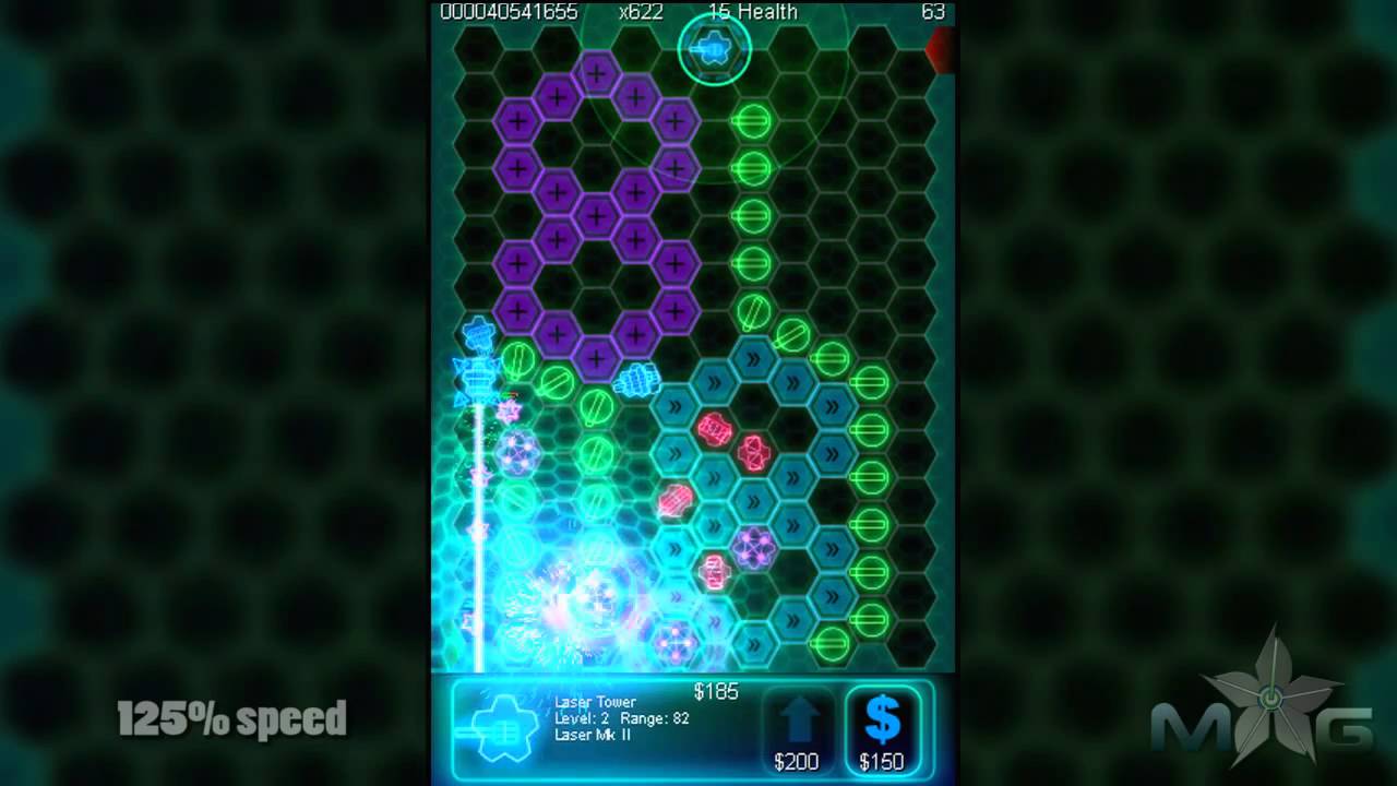 geoDefense Swarm: Hard Level 10 Crazy 88s Walkthrough pt 3 - YouTube
