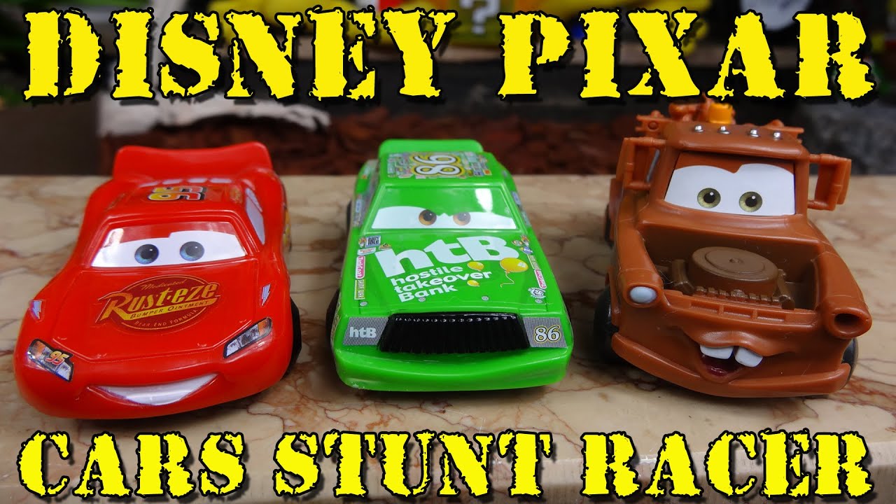 "MATTEL DISNEY CARS STUNT RACER" -Vorstellung des 5er Sets - YouTube