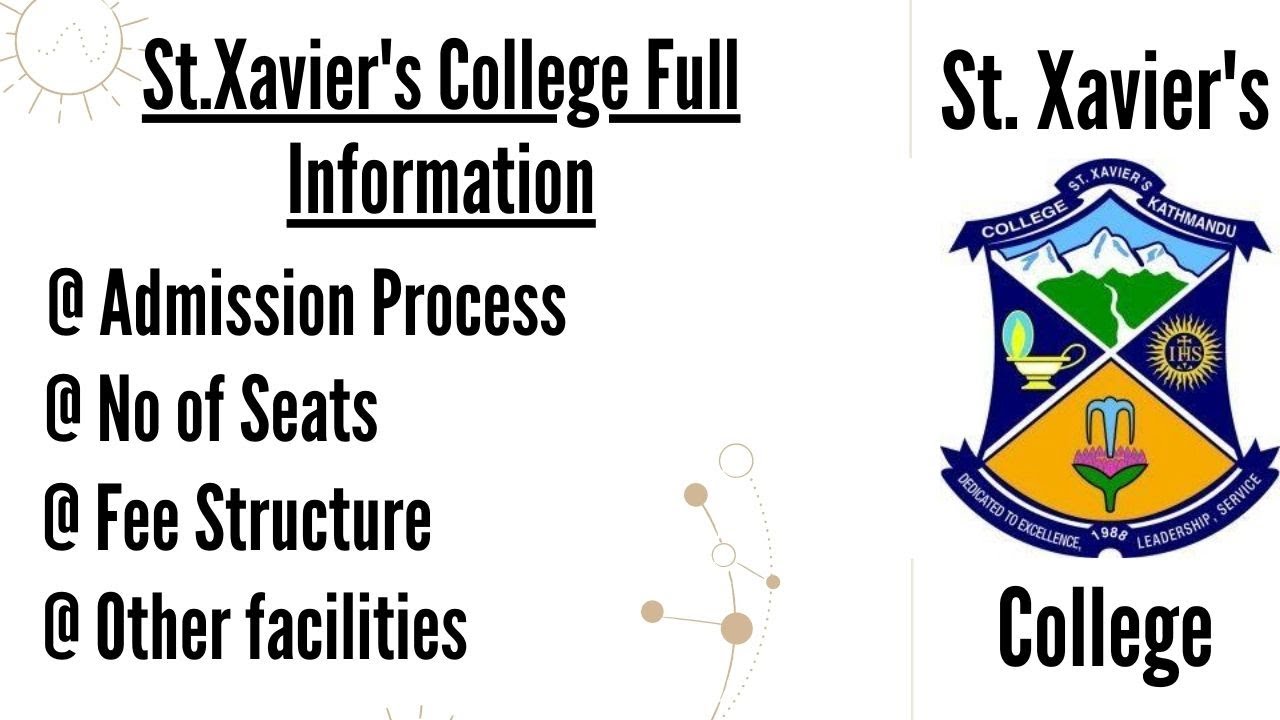 St. Xavier's College Maitighar||Full Information|| 2020 ||Nepal ...