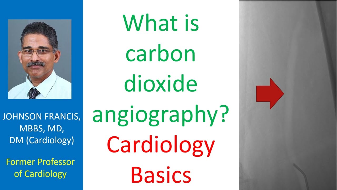What is carbon dioxide angiography? Cardiology Basics - YouTube