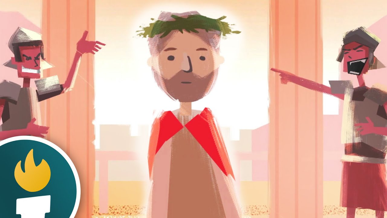 Jesus’ Death On The Cross | Animated Bible Story For Kids - YouTube