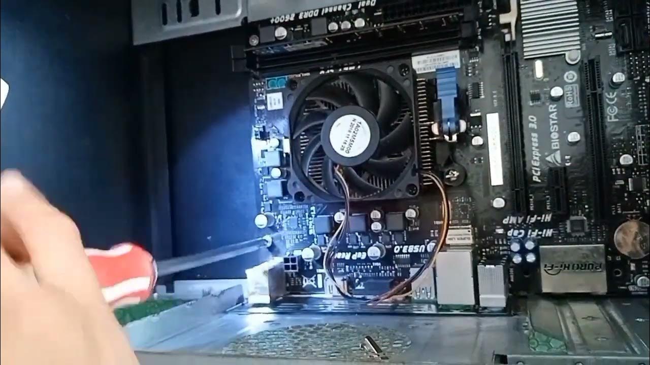Steps in Disassembling and Assembling Computer System Unit - YouTube