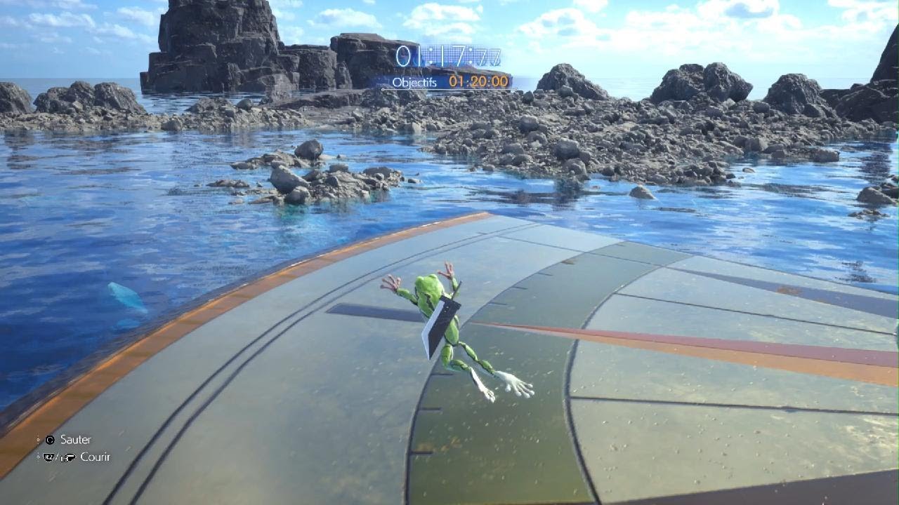 Mini game gerogero challenge 01 FINAL FANTASY VII REBIRTH - YouTube