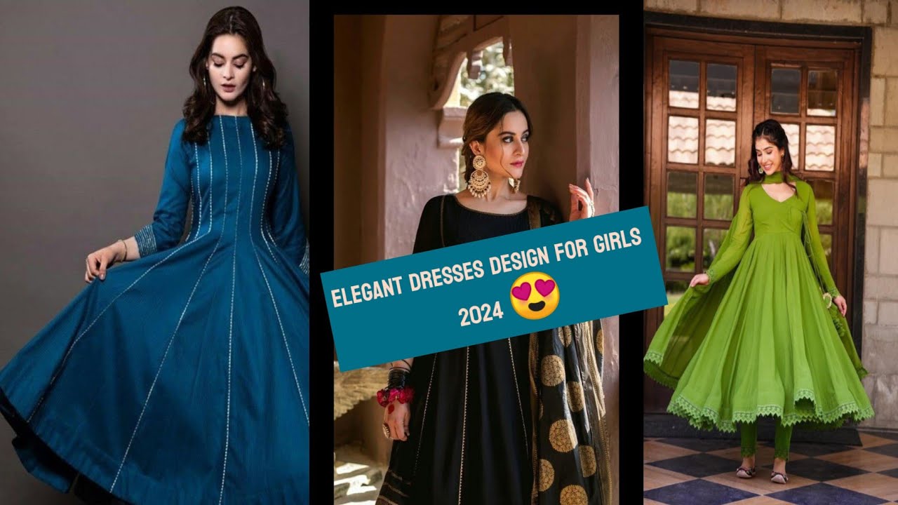 Elegant Dresses Design for girls 2024 ||~Girls frocks Design👗~|| - YouTube
