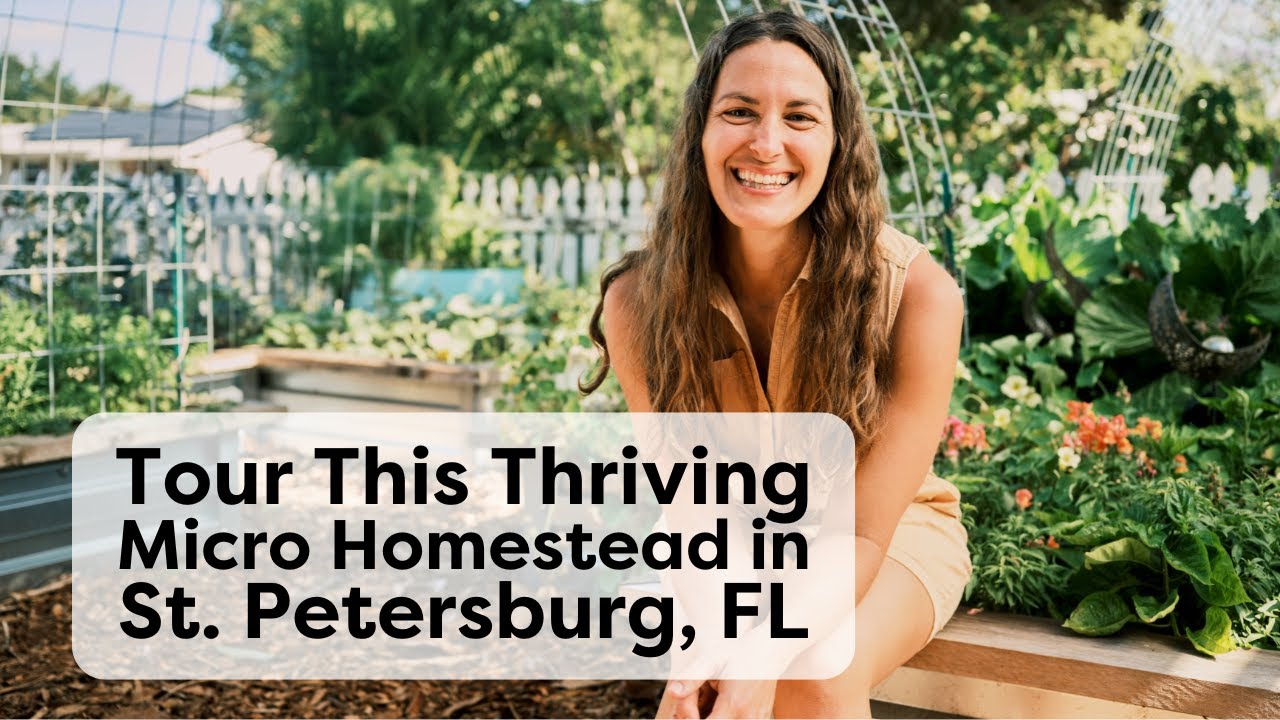 See How This Micro Homesteader Grows Food for Her Family on 1/10th of ...