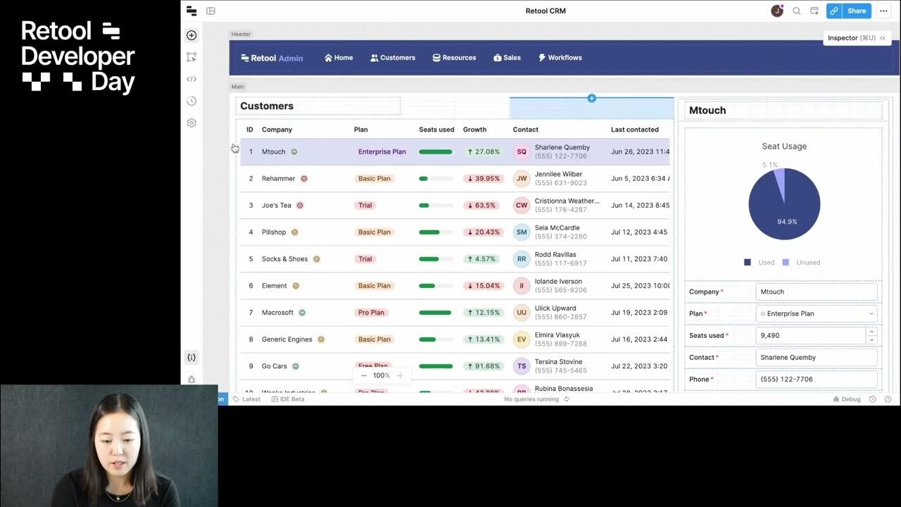 Retool Editor Tour - YouTube