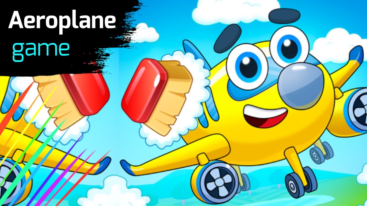 Aeroplane game for kids | best game for kids | game for toddlers and ...