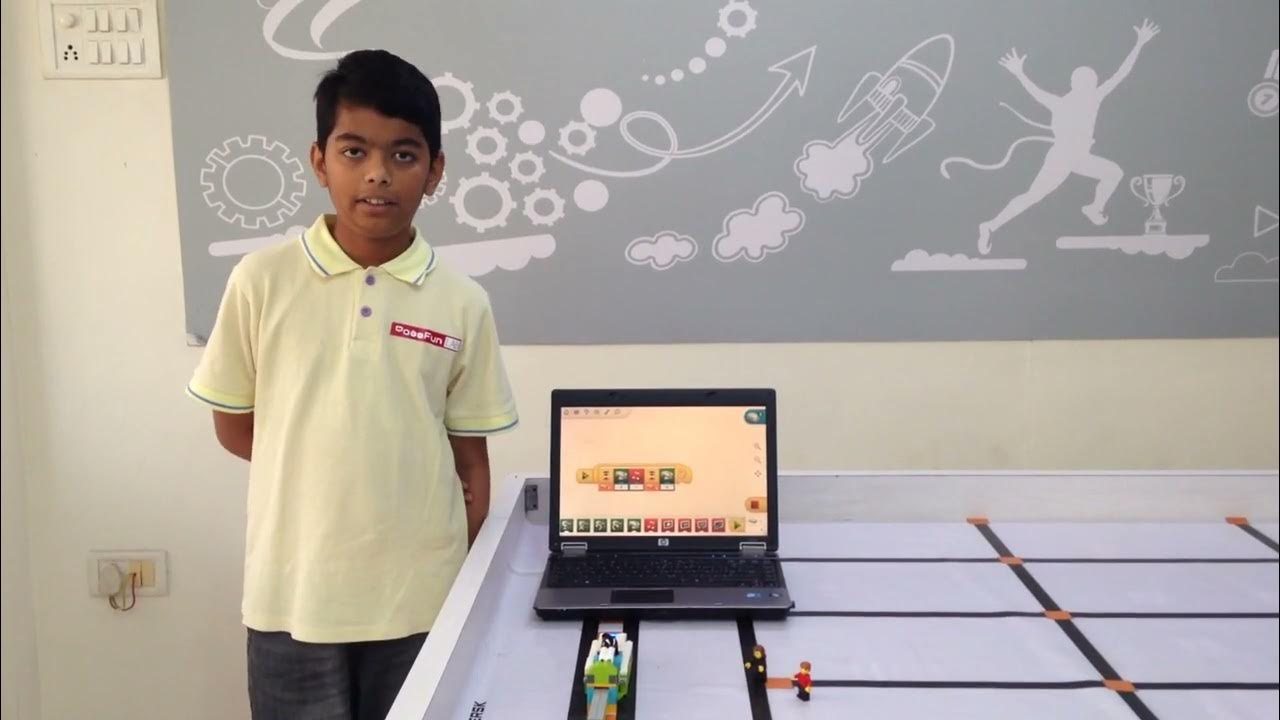 Lego WeDo 2.0 Hazard Alarm Explained by Somil Rathod From RoboFunLab ...