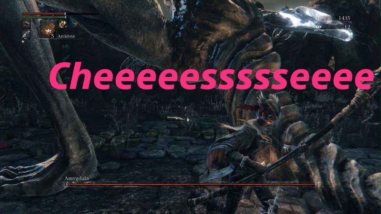 Bloodborne aMygdala/optional main boss - YouTube