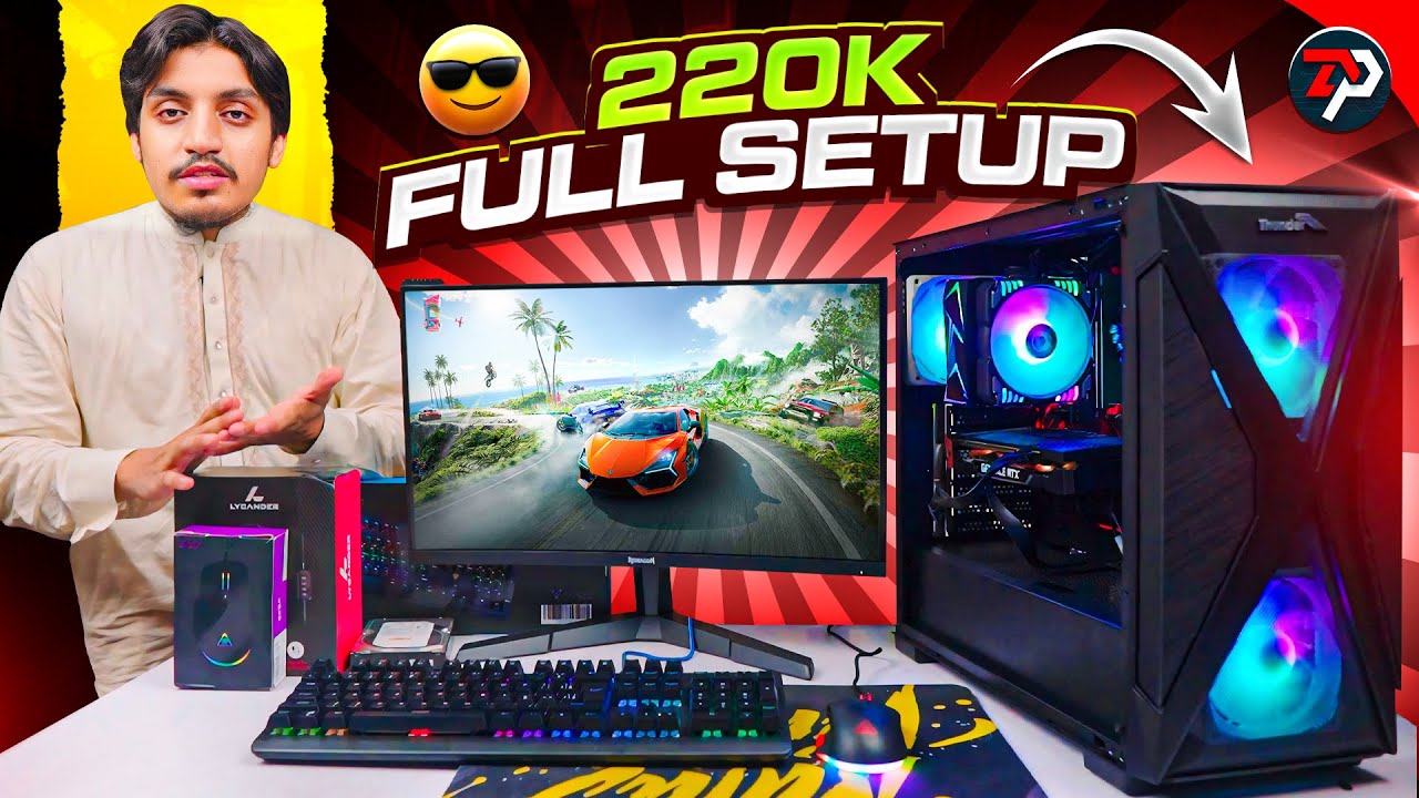 Full Gaming and Editing setup Build in 220k with BENCHMARKs (Doctor PC ...