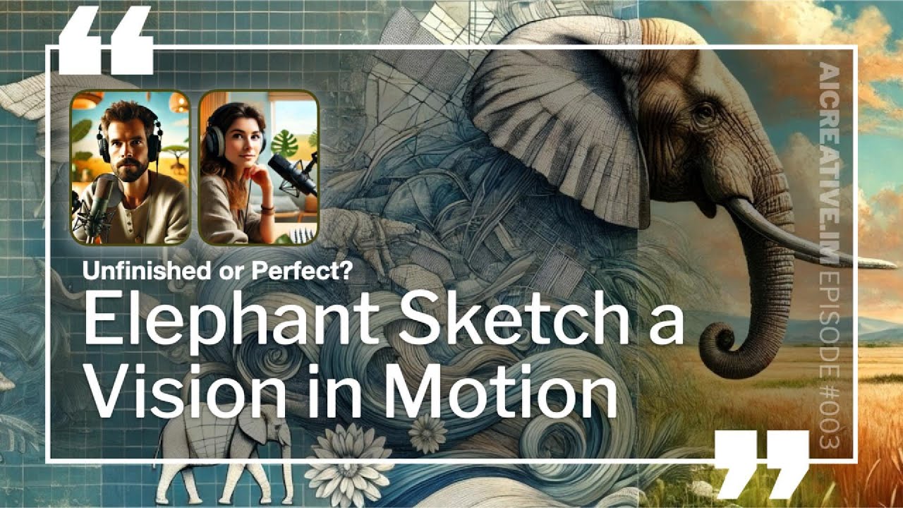 EP 003: Unfinished or Perfect? - Elephant Sketch a Vision in Motion ...