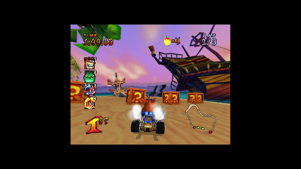 Crash Nitro Kart PS2 Gameplay - YouTube