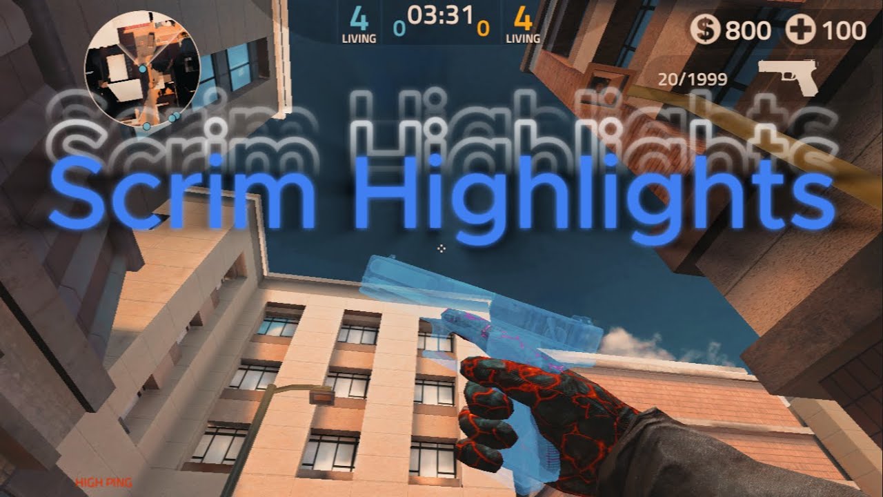 7 Mins Of Satisfying PC Highlights || Scrim Highlights (PC) - YouTube