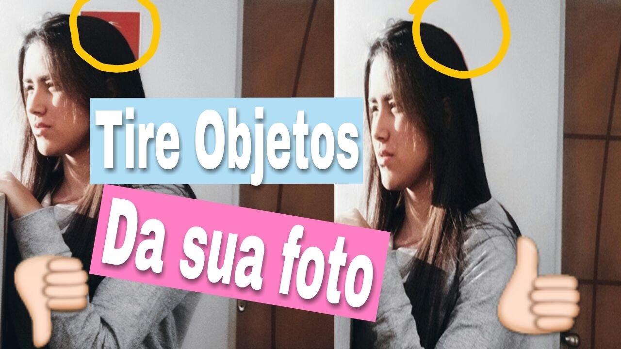 Como Tirar Objetos Da Foto - Dibujos Cute Para Imprimir