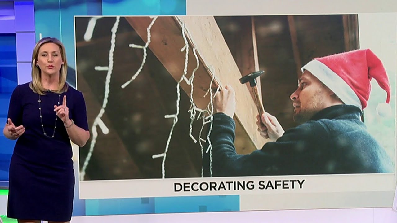 Important tips to stay safe while decorating - YouTube