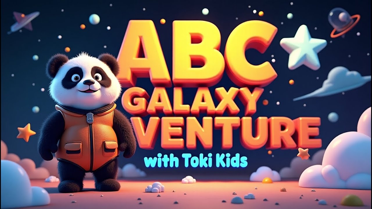 Learn ABC with Astronaut Panda 🐼🚀 | Alphabet Song for Kids | Toki Kids ...