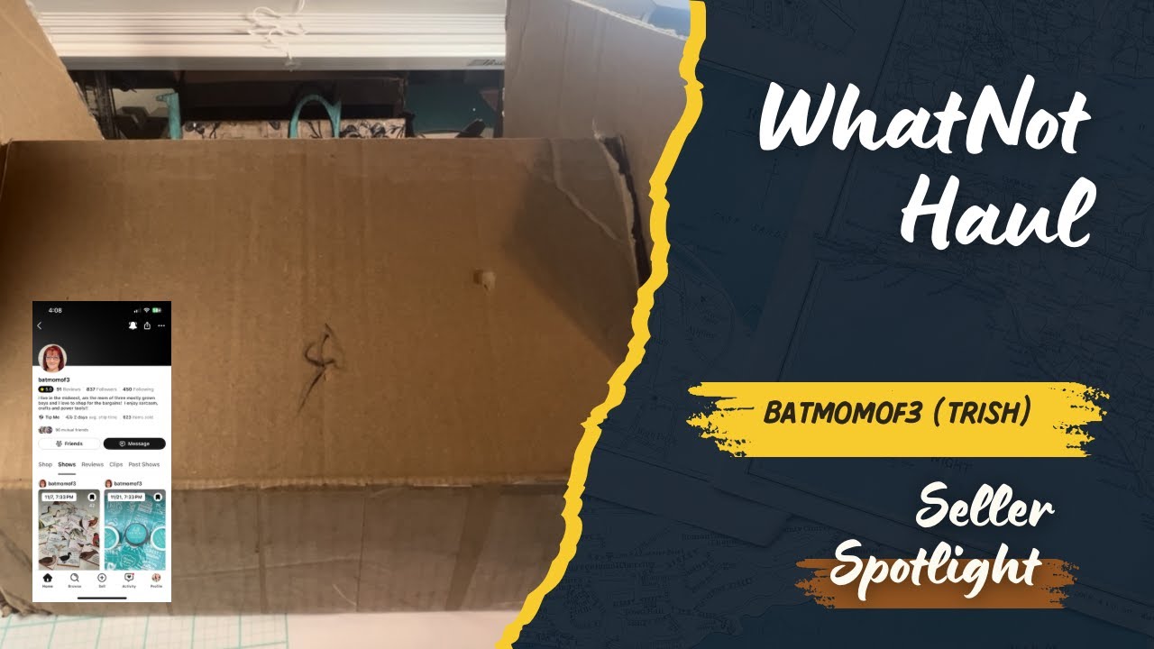 WhatNot Paper Crafting Haul and Seller Spotlight! - YouTube