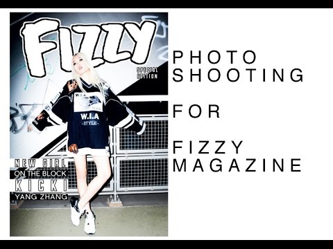 Modeling For Fizzy Magazine (BTS) - YouTube