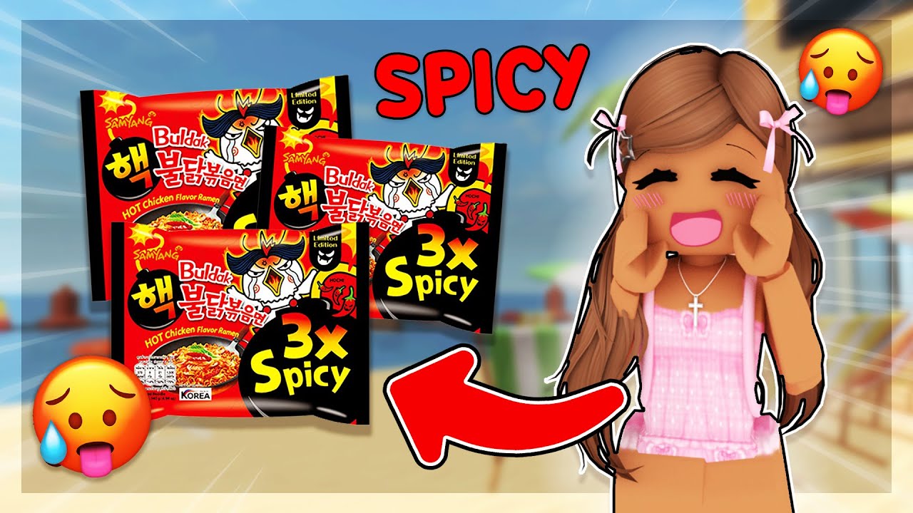 If I DIE in MM2, I EAT SPICY NOODLES! (Murder Mystery 2) - YouTube