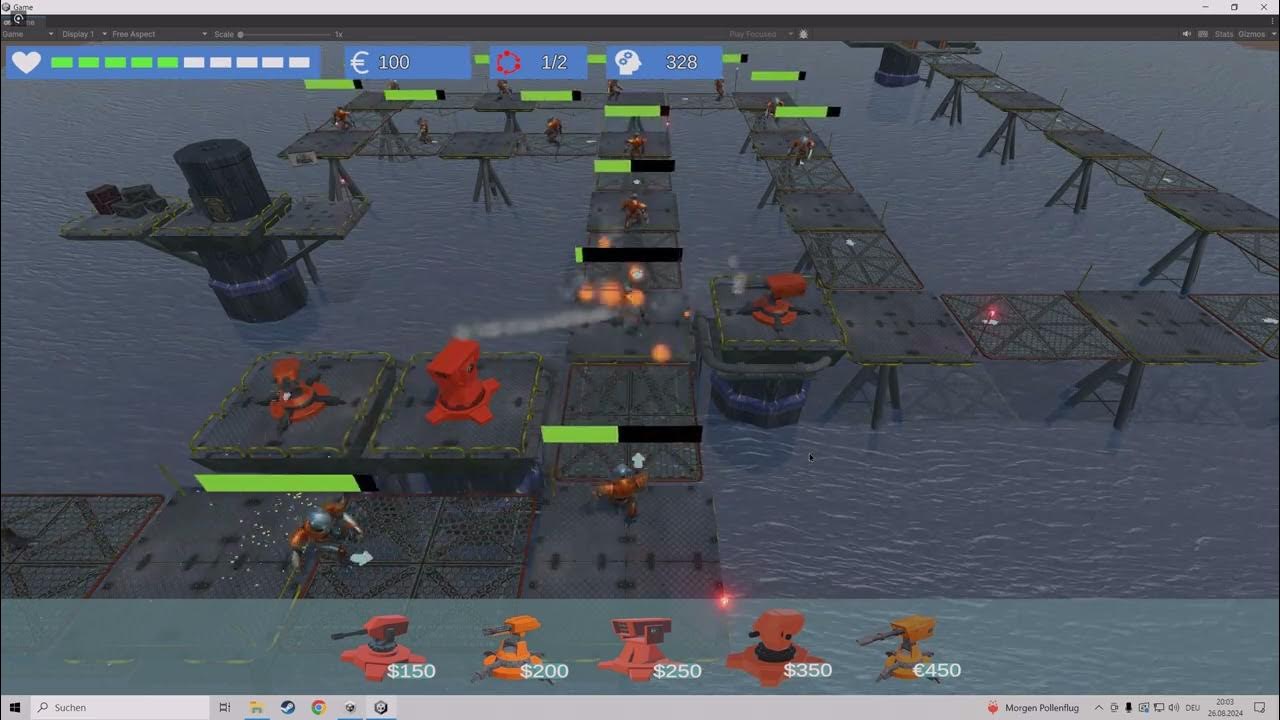 Tower Defence Unity3D Update 2 - YouTube