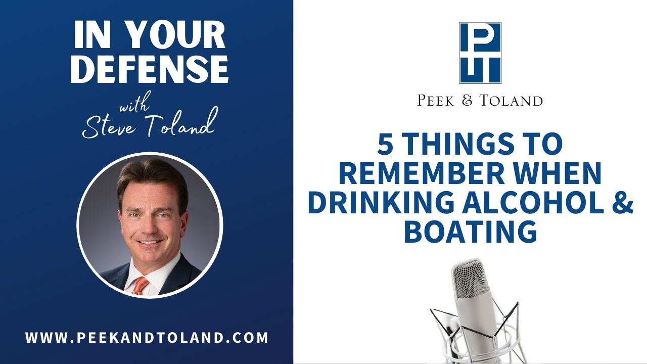 5 Things to Remember When Drinking Alcohol & Boating | Alcohol-Related ...